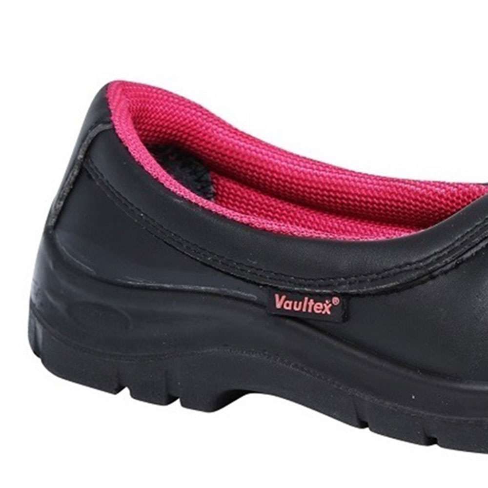 Vaultex ROP Low Ankle Steel Toe Safety Shoe, Black, 41