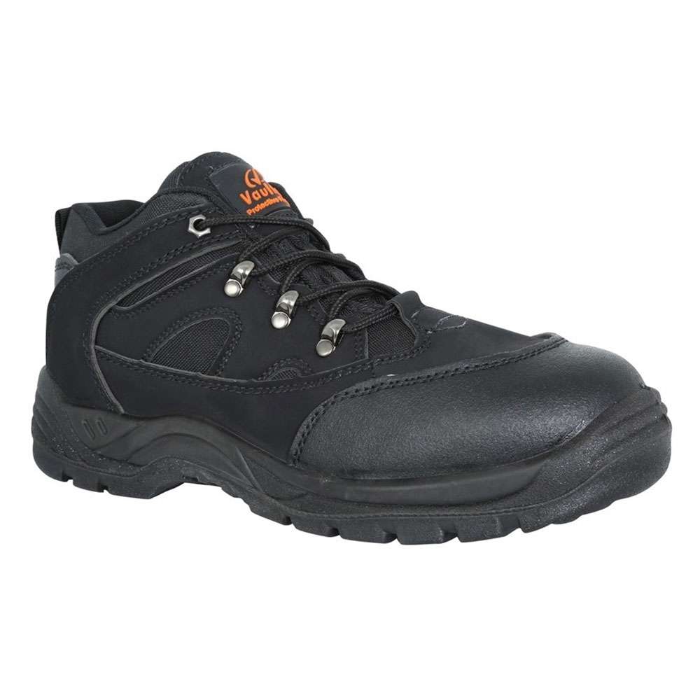 Vaultex MSB High Ankle Safety Shoes, Black