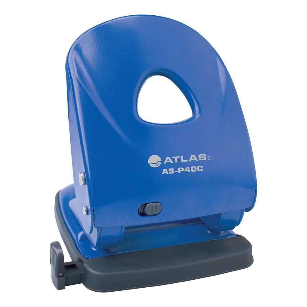 Atlas Heavy Duty Paper Punch 60 Sheet Blue | Fepy