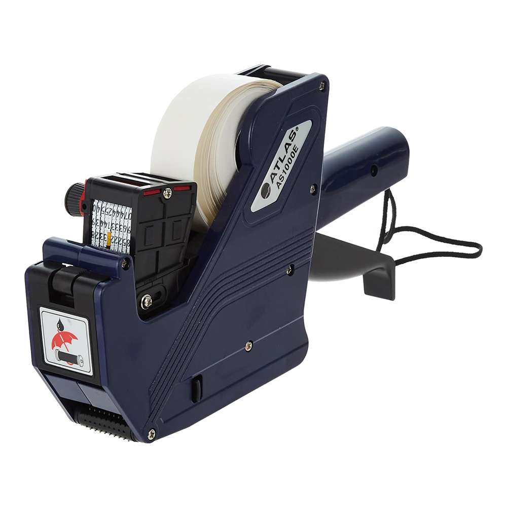 Atlas Labeller Gun 10 Digit Double Line Price Multi Ink