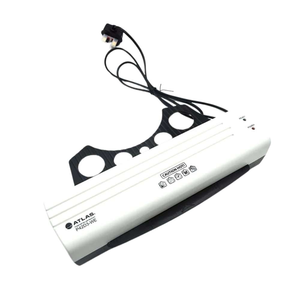 Atlas Laminating Machine, A4, 2 Rolls, 240V | White