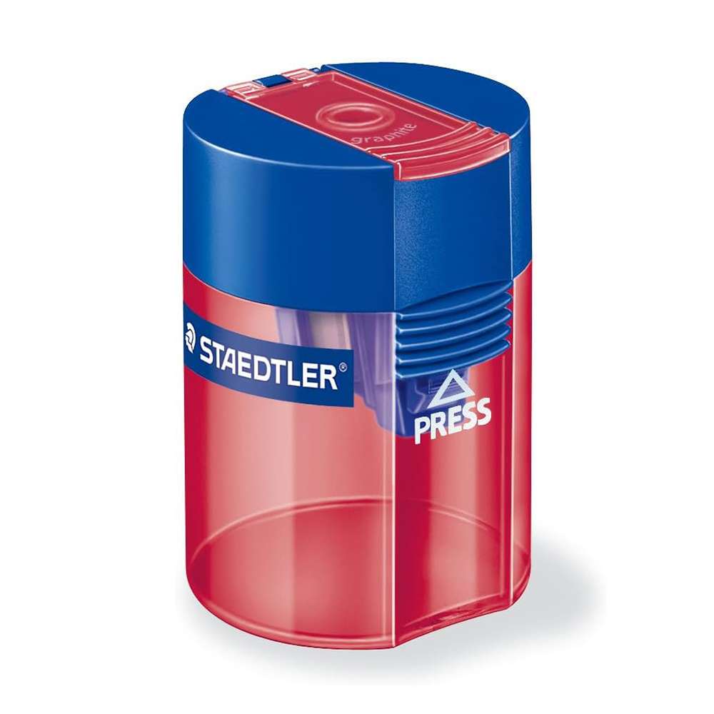 Staedtler Single Hole Tub Pencil Sharpener, Box of 10 | UAE