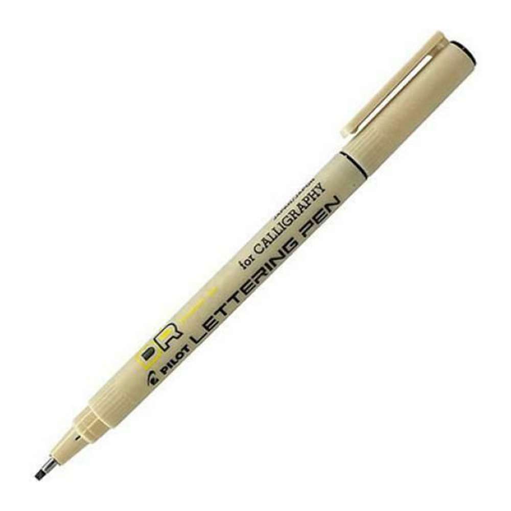 Pilot Calligraphy Lettering Black Pen 2.0mm Tip | Pack of 12