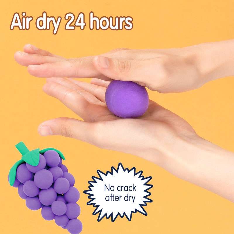 Deli Soft Clay, Assorted Colors, Soft Texture - Pack of 36