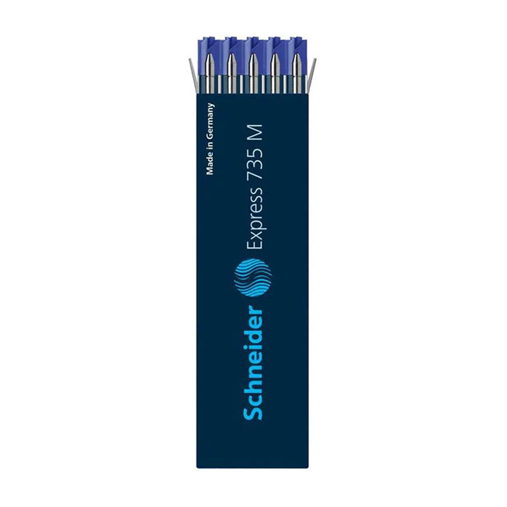 Schneider Express 735 Ballpoint Refill, Medium Tip – Blue