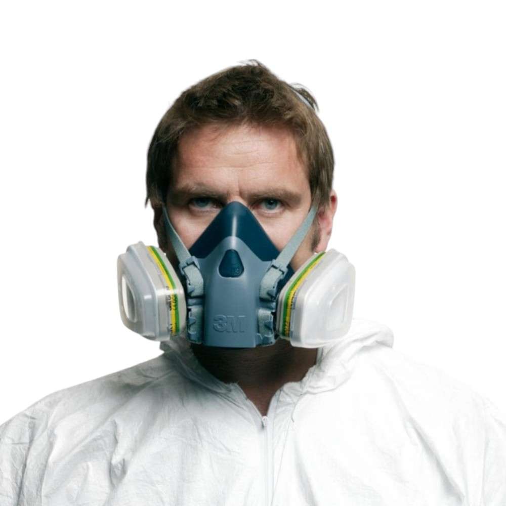 3M 7503,Half Facepiece Reusable Respirator mask, Medium