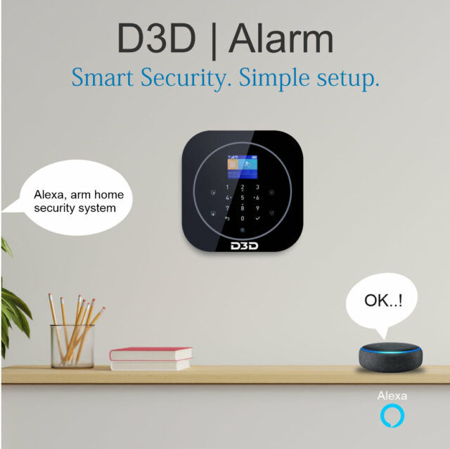 D3D-Home Security System | Motion Detection Sensors