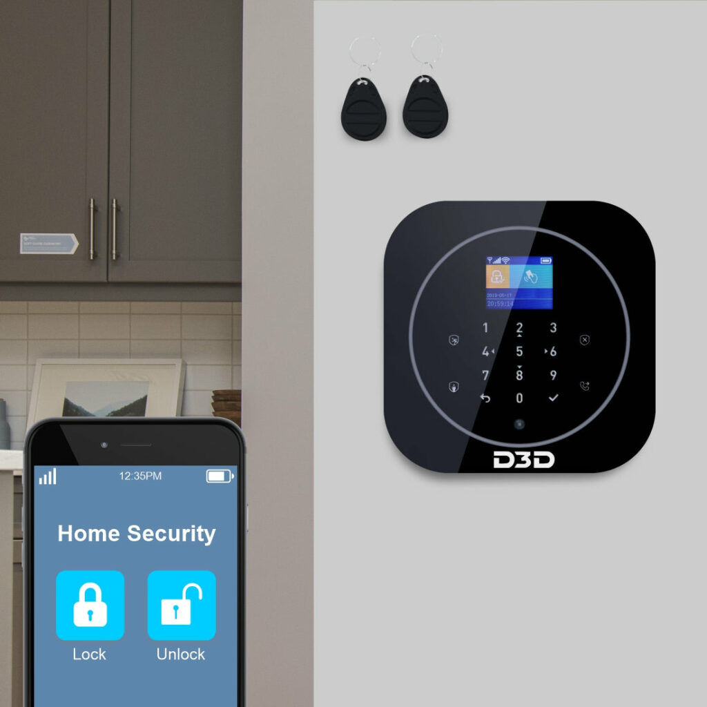 D3D-Home Security System | Motion Detection Sensors
