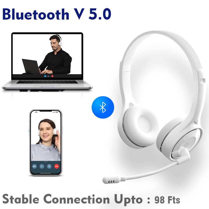 Bigpassport wireless headphones with a mic: get 10% off now.