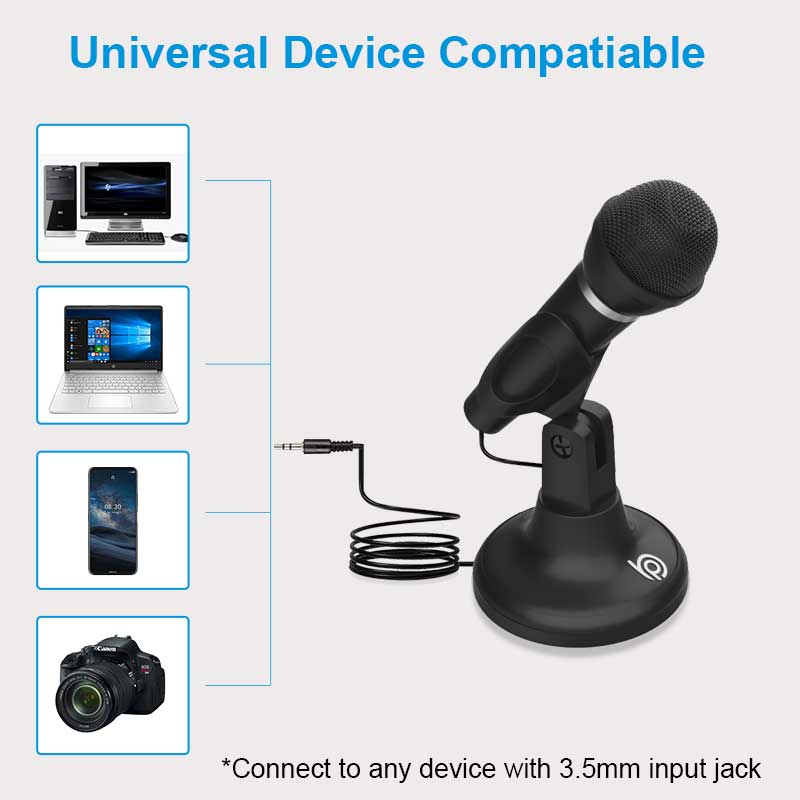 BigPassport Podcast Microphone (Black) (Model No: Pro-Sound C800 3.5MM ...