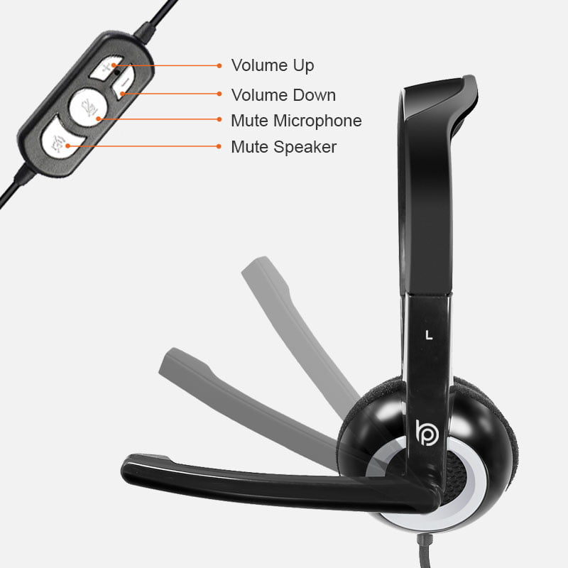 BigPassport USB Headphone With Inbuilt Mic (Pro-Boom_189) | HSN ...