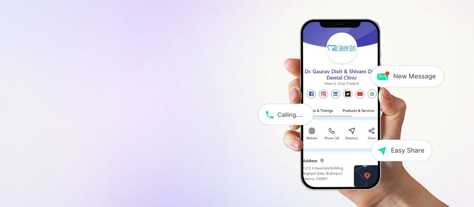 Create Free Digital Business Card