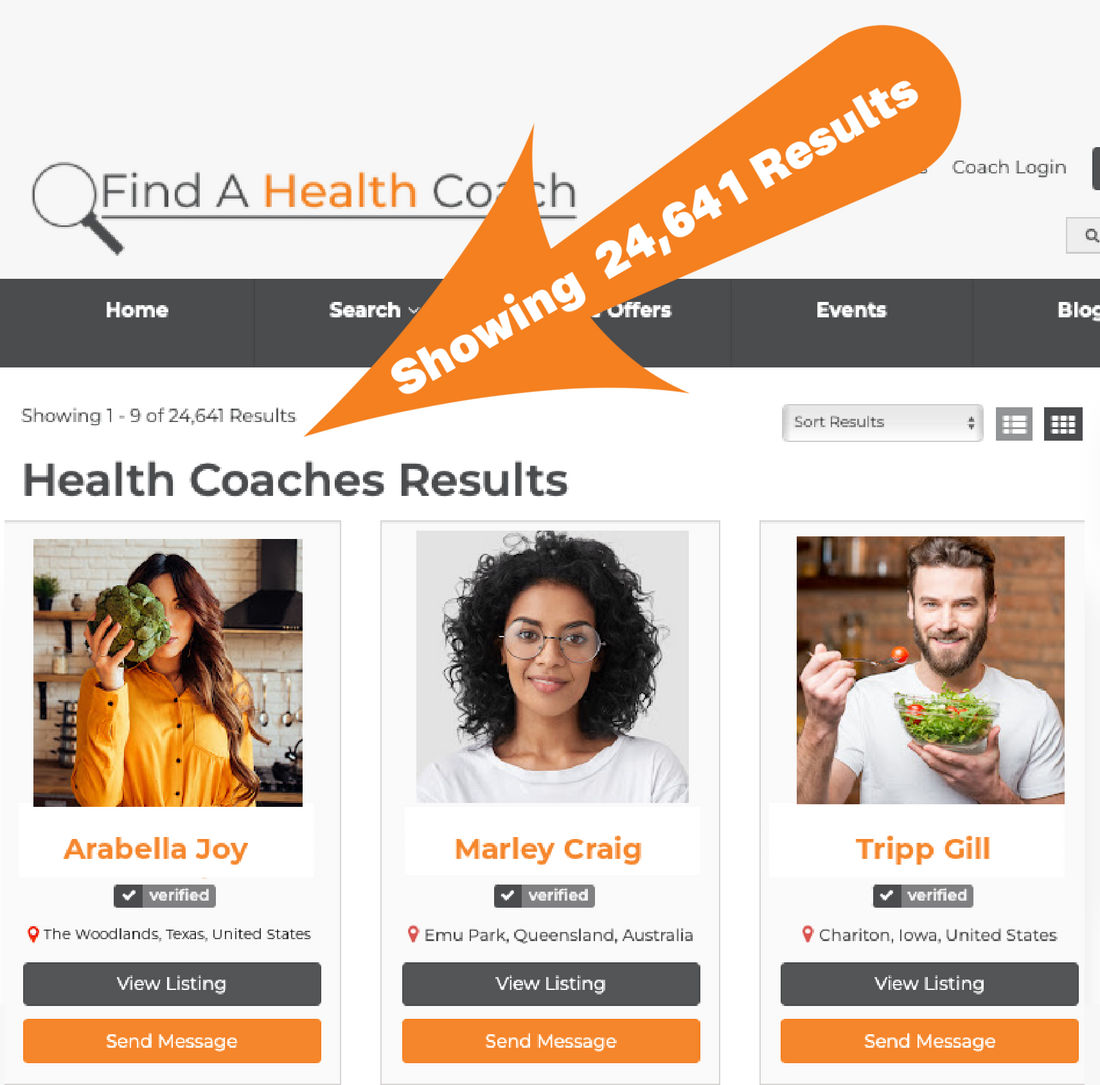 Join Find A Health Coach Today!