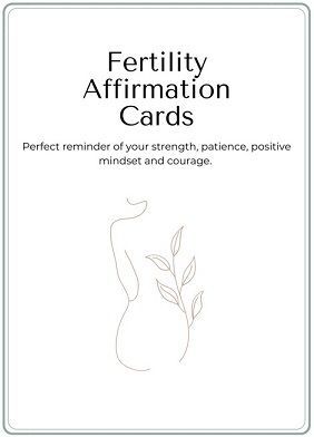 Fertility Positive Mindset and Affirmation E-Cards (FREE) - Women-Owned ...