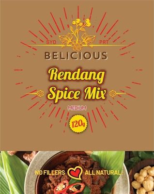 Belicious Rendang Spice Mix 120g - Women-Owned Businesses in Australia ...