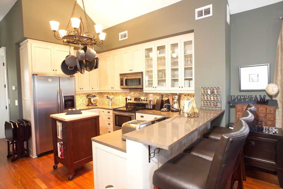 Open Kitchen Bar Design #8758 | House Decoration Ideas
