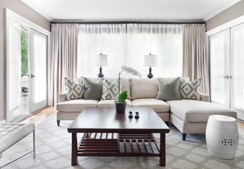Elegant Living Room Curtain Design #8353 | House Decoration Ideas