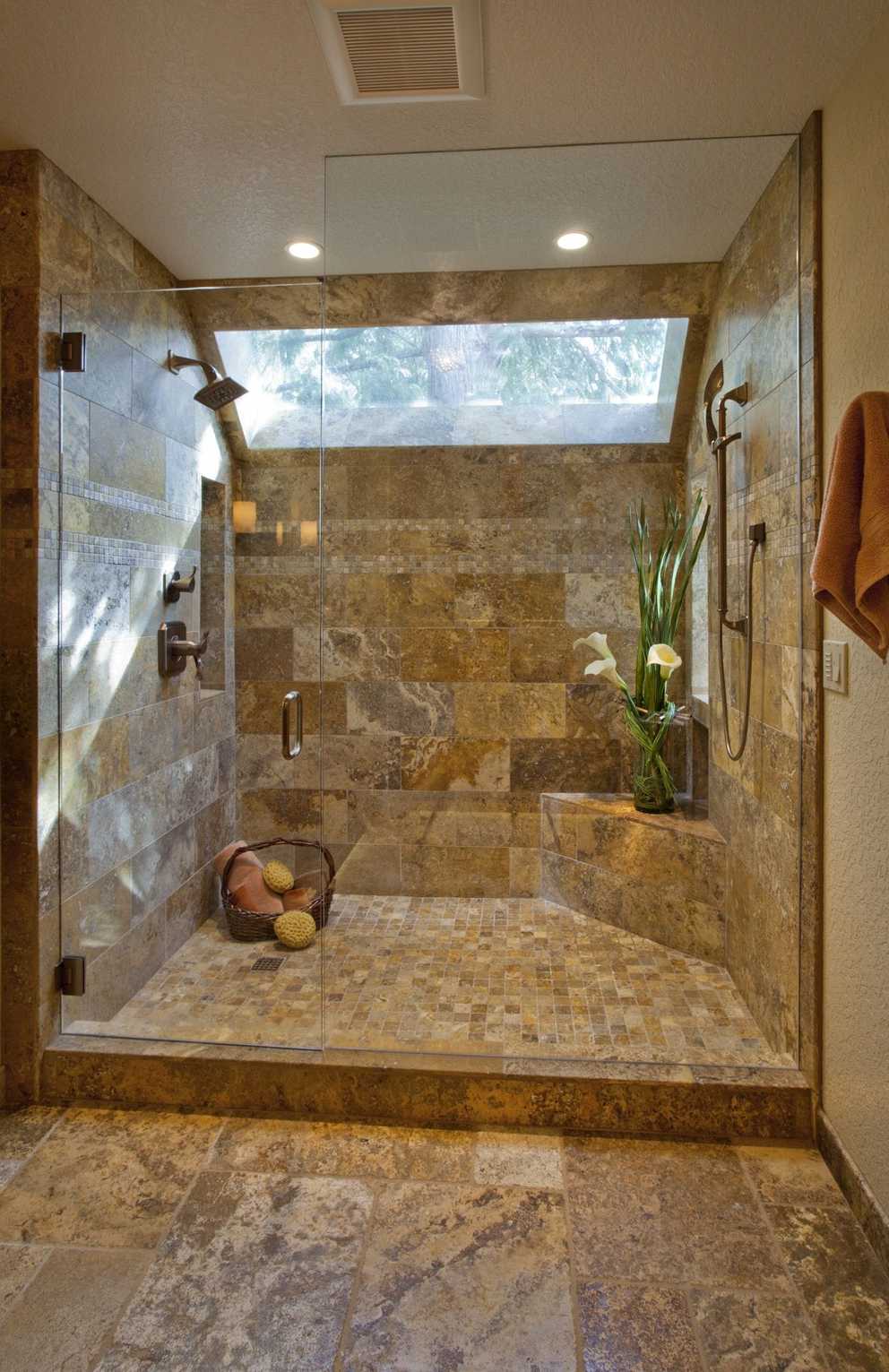 Bathroom: 20+ Walk-in Shower Design Inspiration and Ideas (#14 of 29 ...