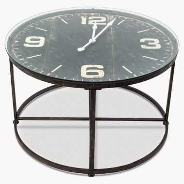 Coffee Table: Clock Coffee Tables Round Shaped (#40 of 50 Photos)