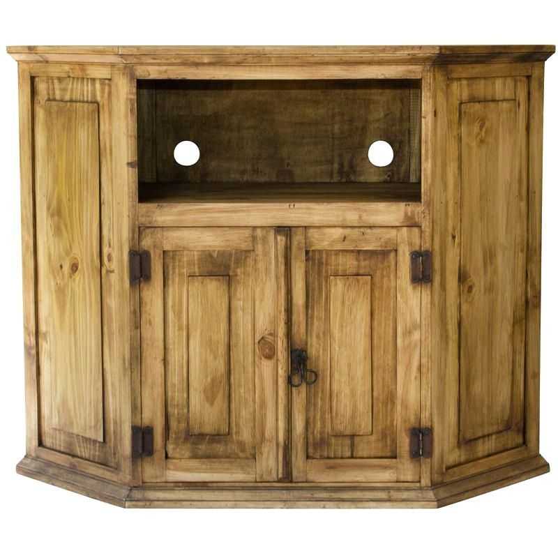 Tv Stand: Rustic Corner TV Cabinets (#25 of 50 Photos)
