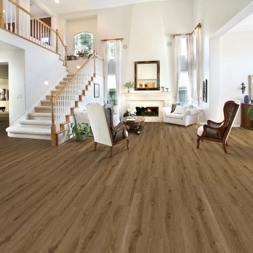 Dark Chestnut Oak PREMIUM 6.0 SPC Vinyl Click | Floor Depot
