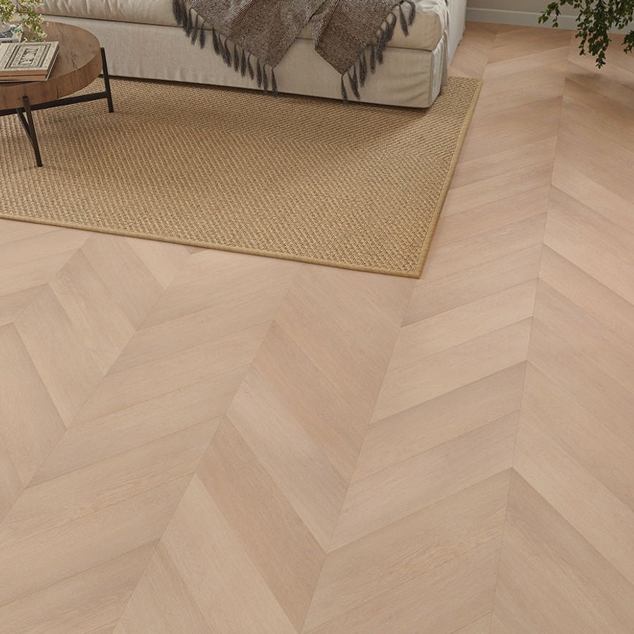 Warm Oak 3mm Chevron LVT | Floor Depot