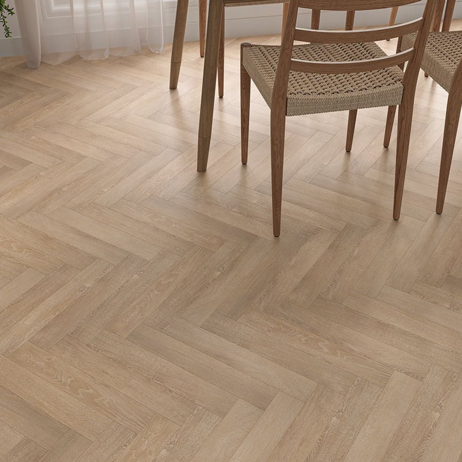 Sundance Oak 3mm Herringbone LVT | Floor Depot