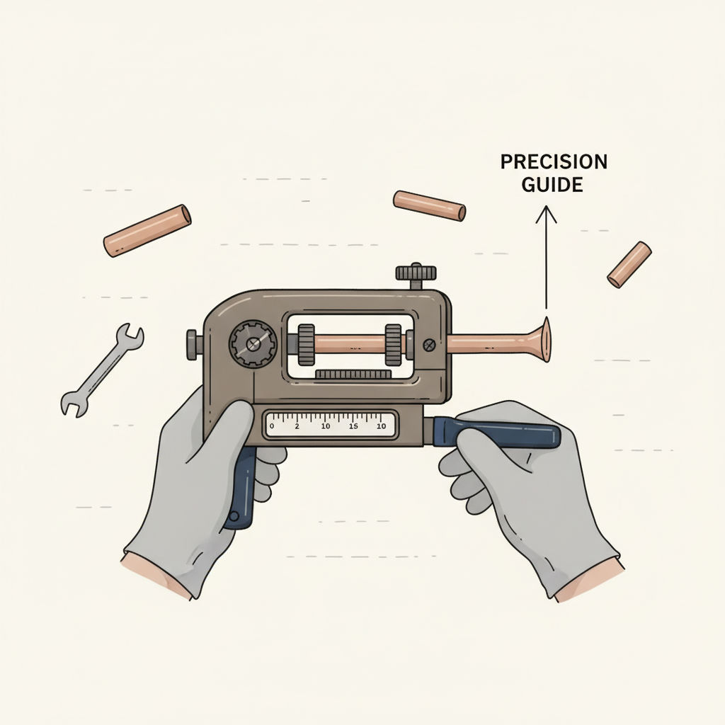 Smart Adjustable Pipe Flaring Tool: Precision Guide