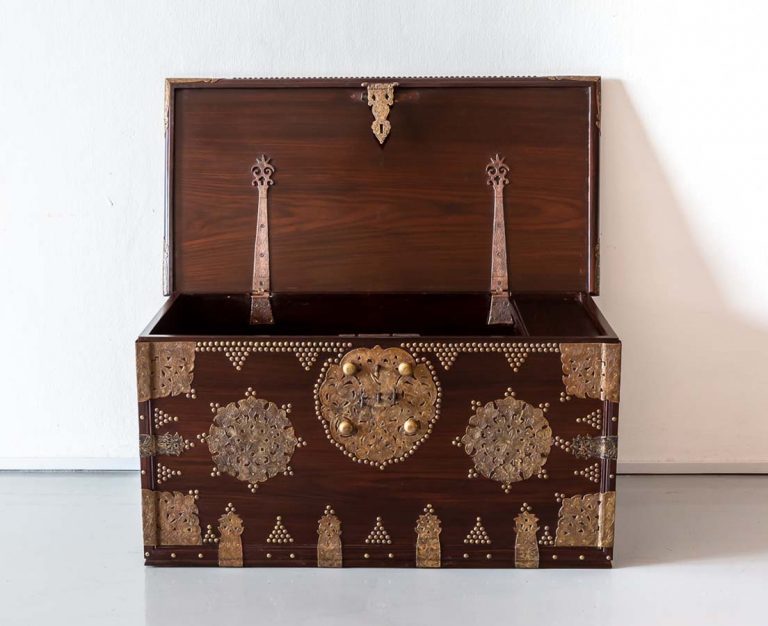 Antique Rosewood Arab Chest - The Past Perfect Collection