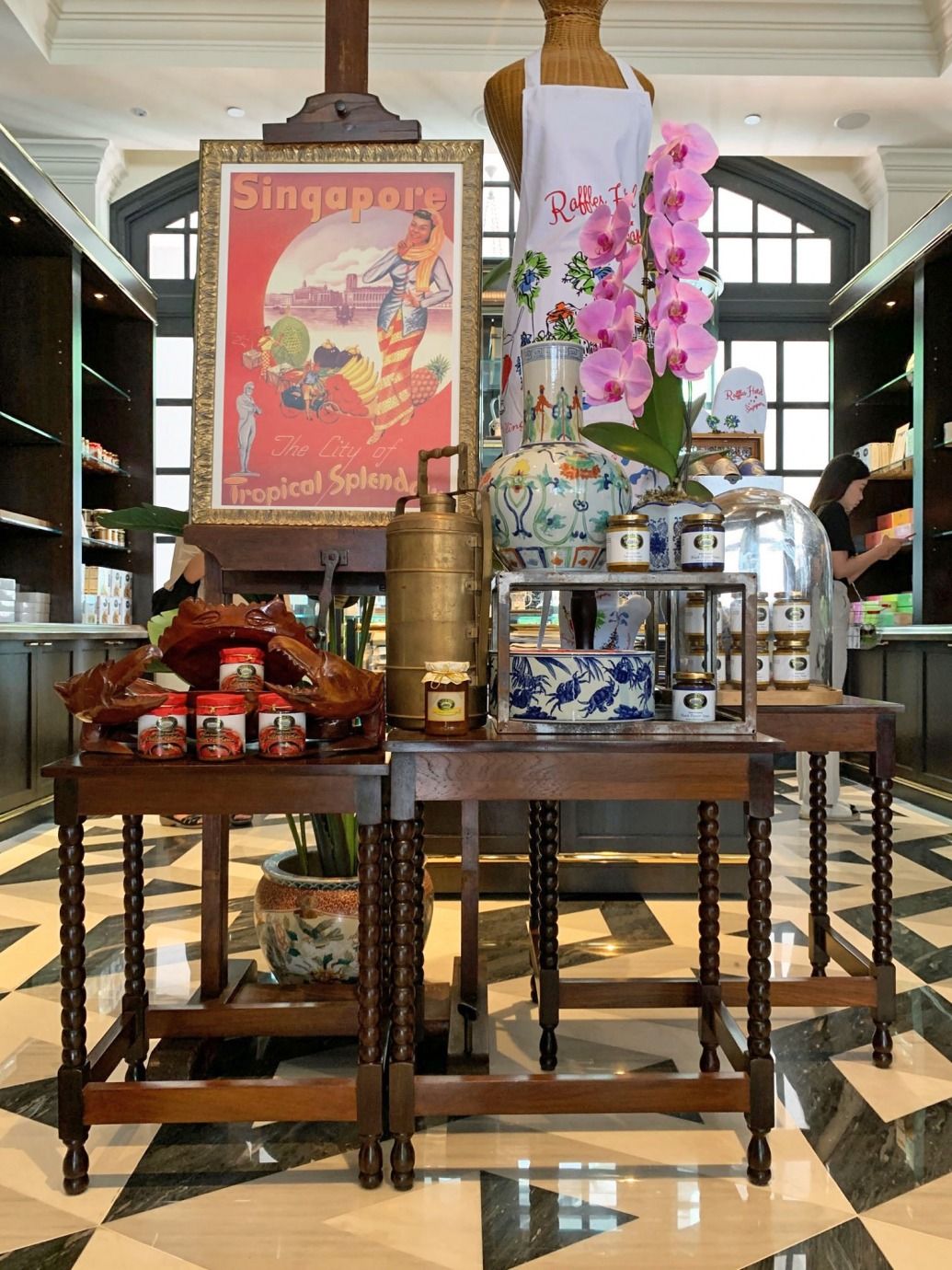 Our Furniture at Raffles Hotel - The Past Perfect Collection - Singapore