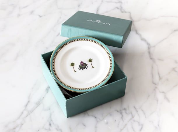 Indus Tea Plates Good Earth - The Past Perfect Collection