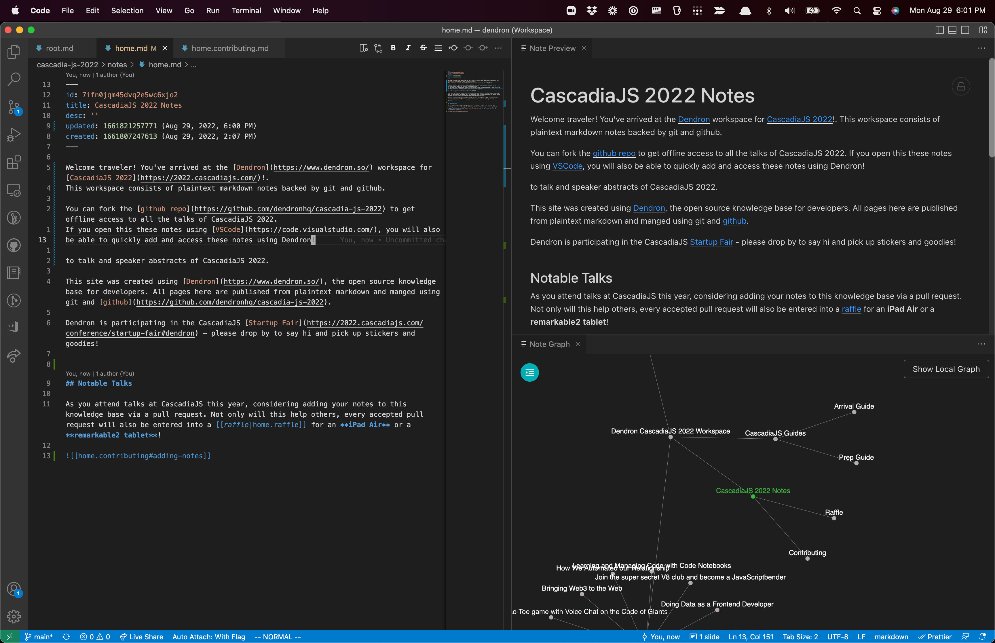 Cascadiajs 2022 Notes