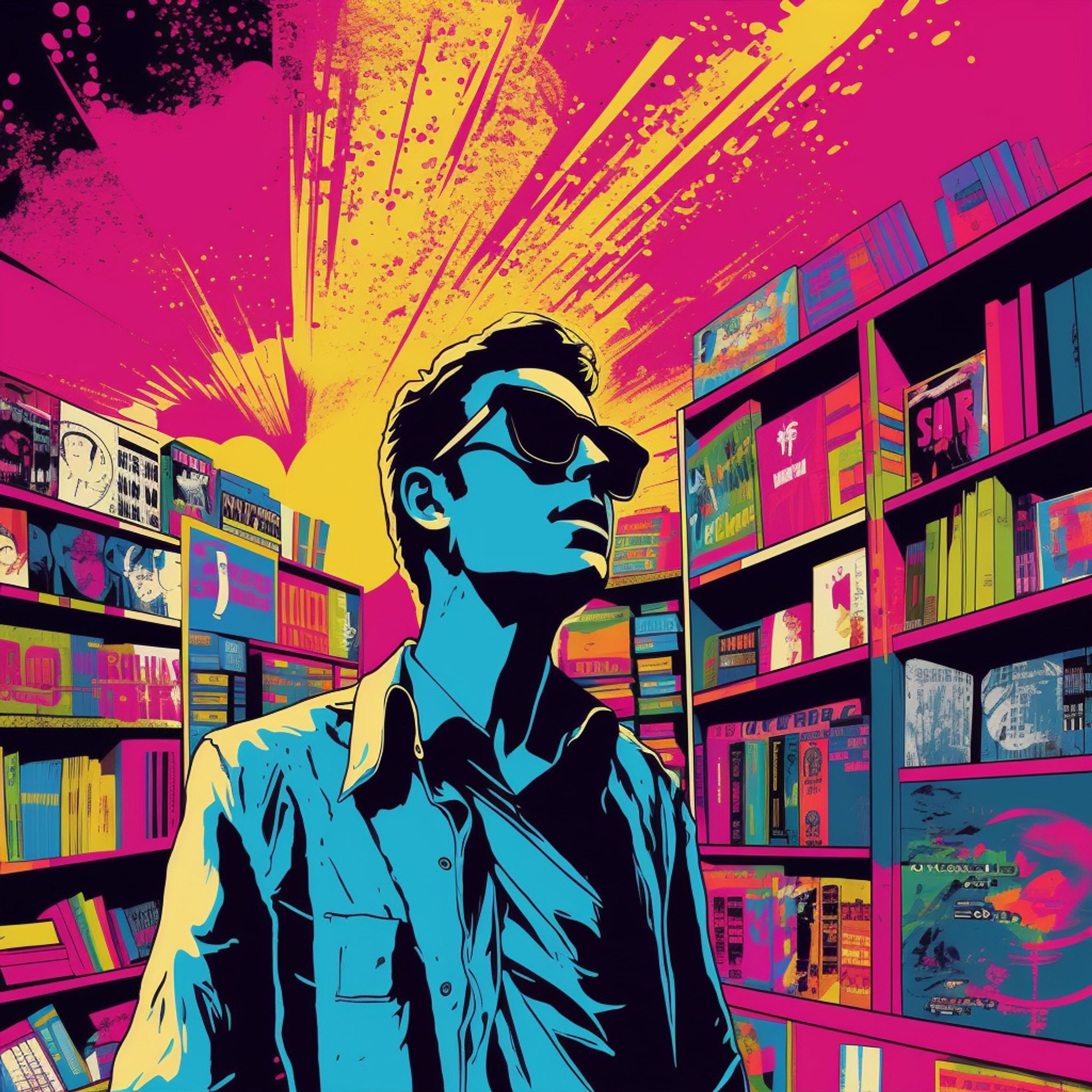 Freeflo - Bookstore in Pop Art Freeflo - Bookstore in Pop Art