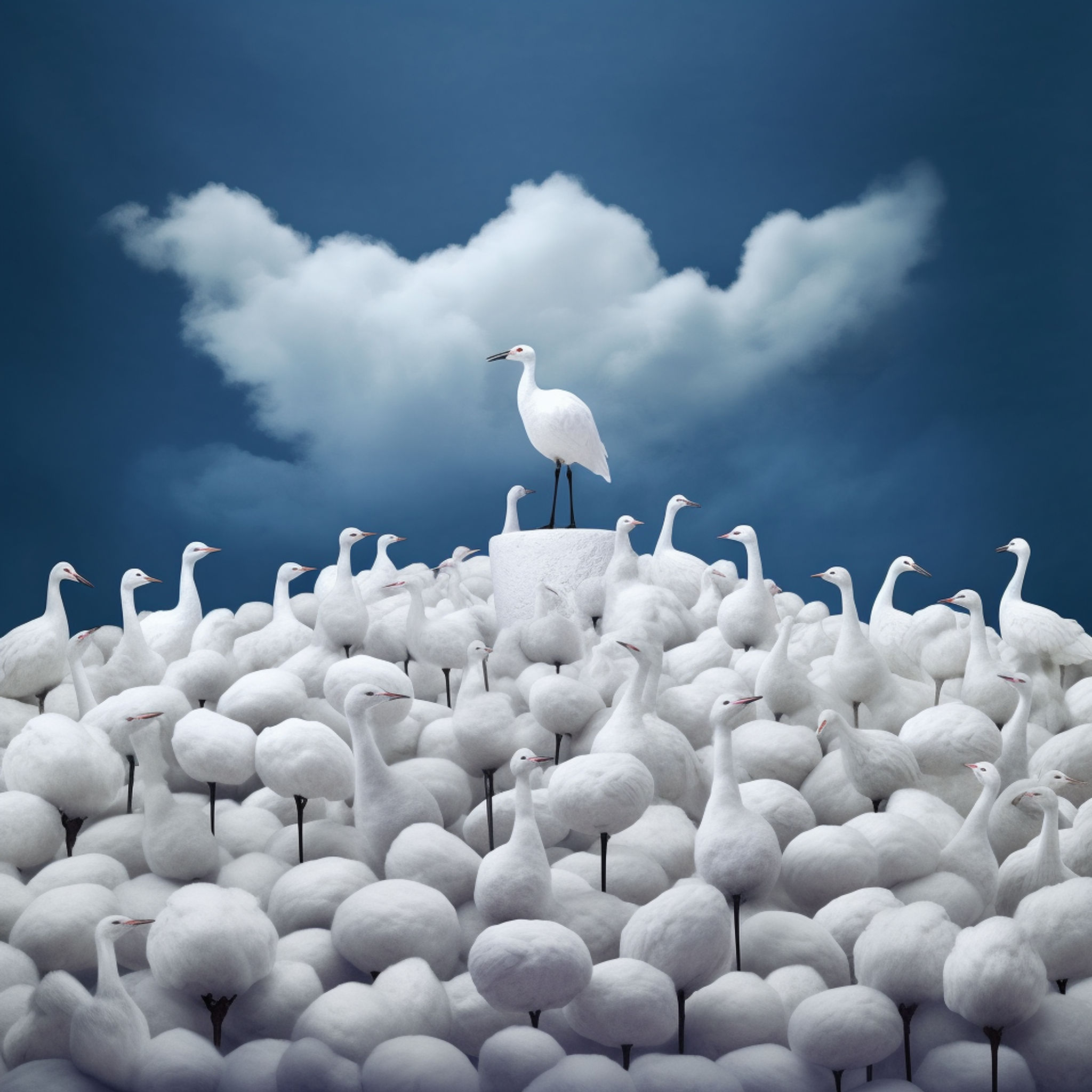Freeflo - Flock: Detailed Skies and Playful Still-Lifes Freeflo - Flock: Detailed Skies and Playful Still-Lifes