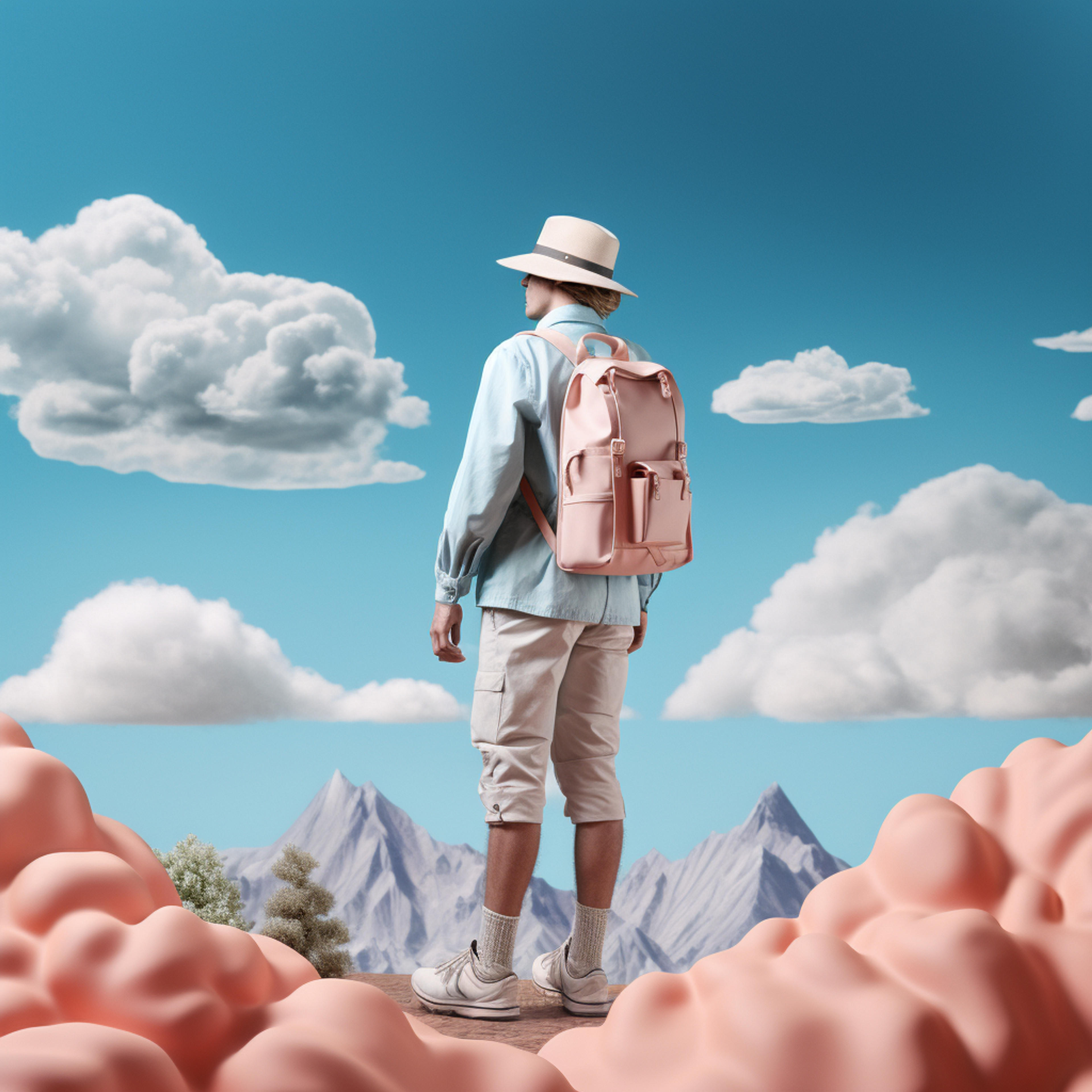 Freeflo - Two Men: A Fusion of Detailed Skies and Playful Still-Lifes Freeflo - Two Men: A Fusion of Detailed Skies and Playful Still-Lifes