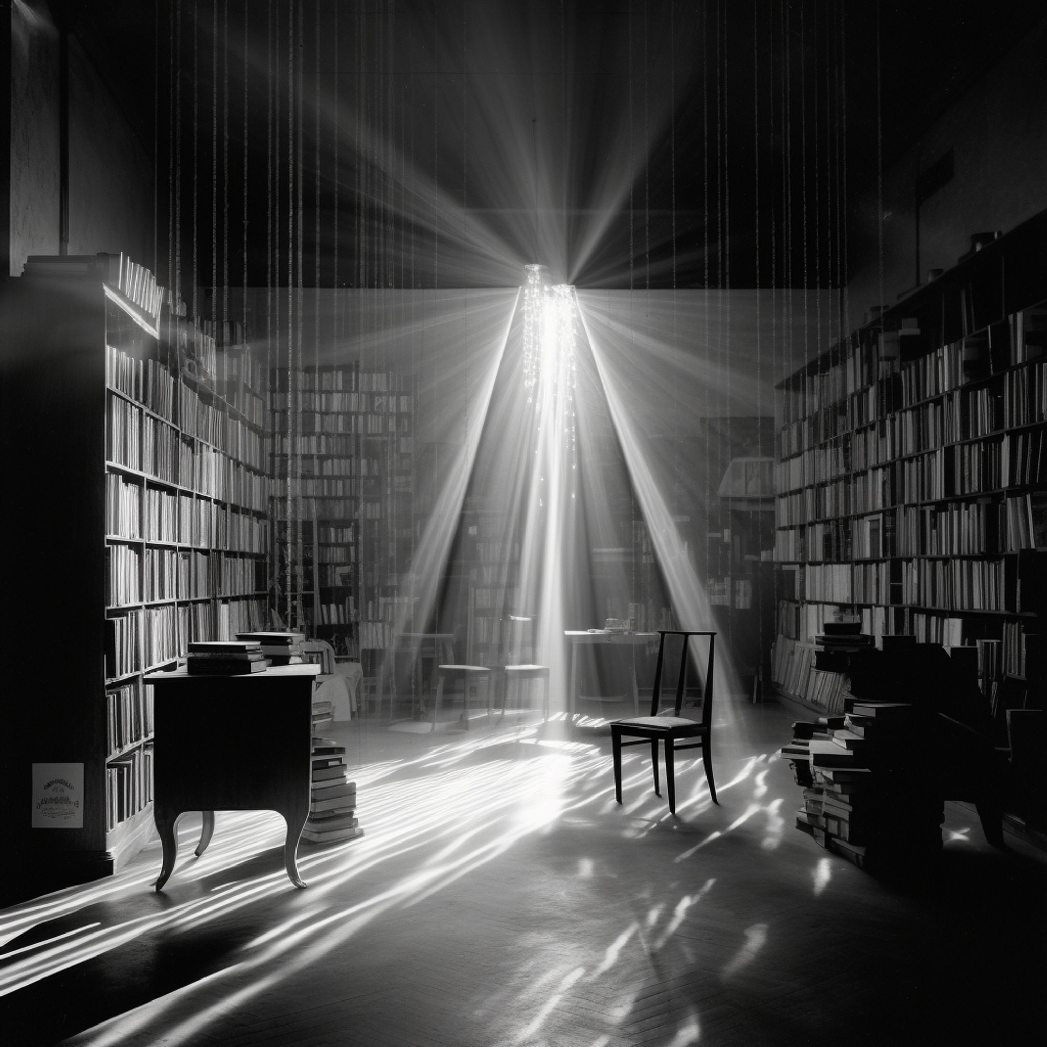 Freeflo - Bookstore with a Film Noir Atmosphere Freeflo - Bookstore with a Film Noir Atmosphere