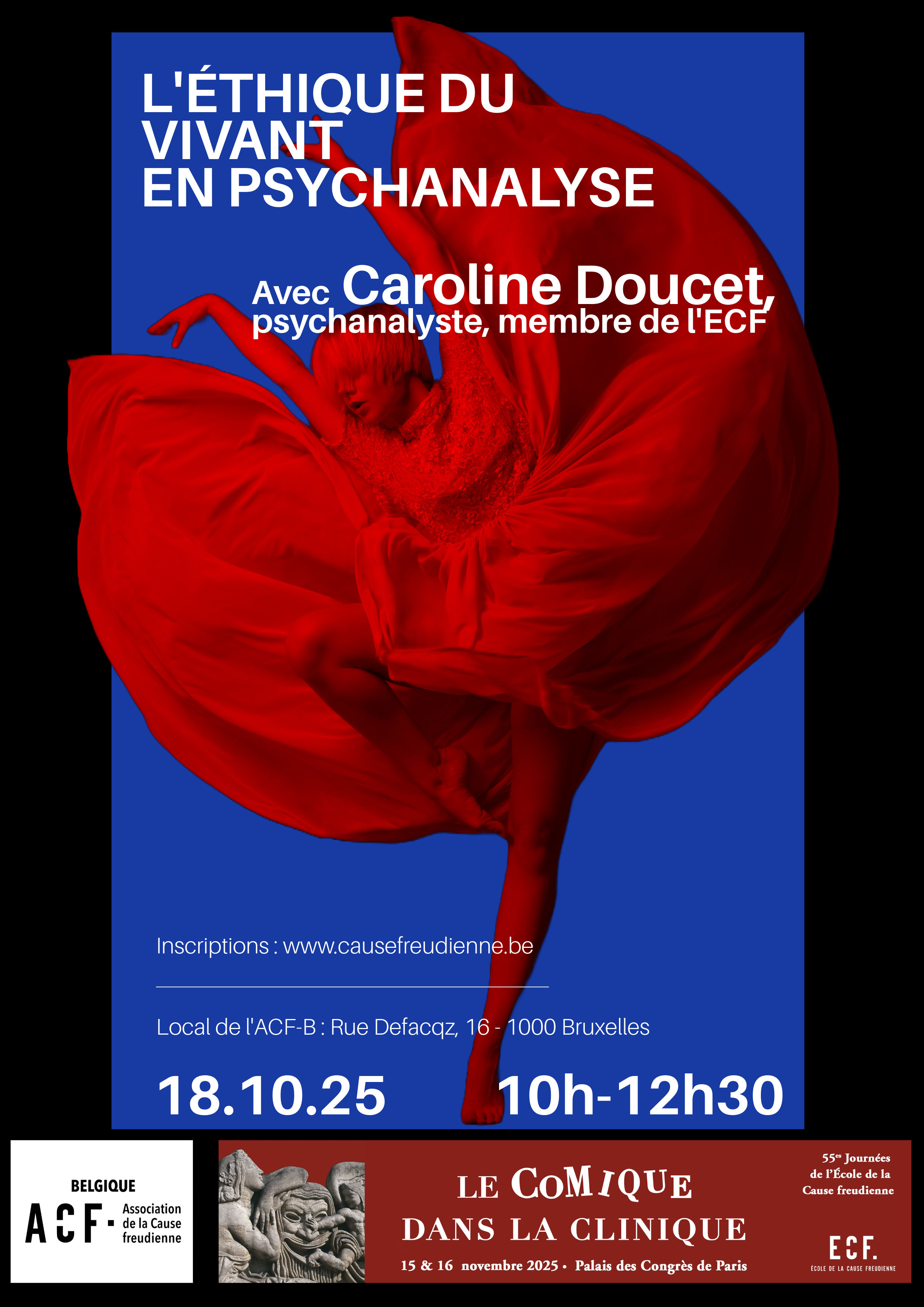 L'éthique du vivant en psychanalyse avec Caroline Doucet