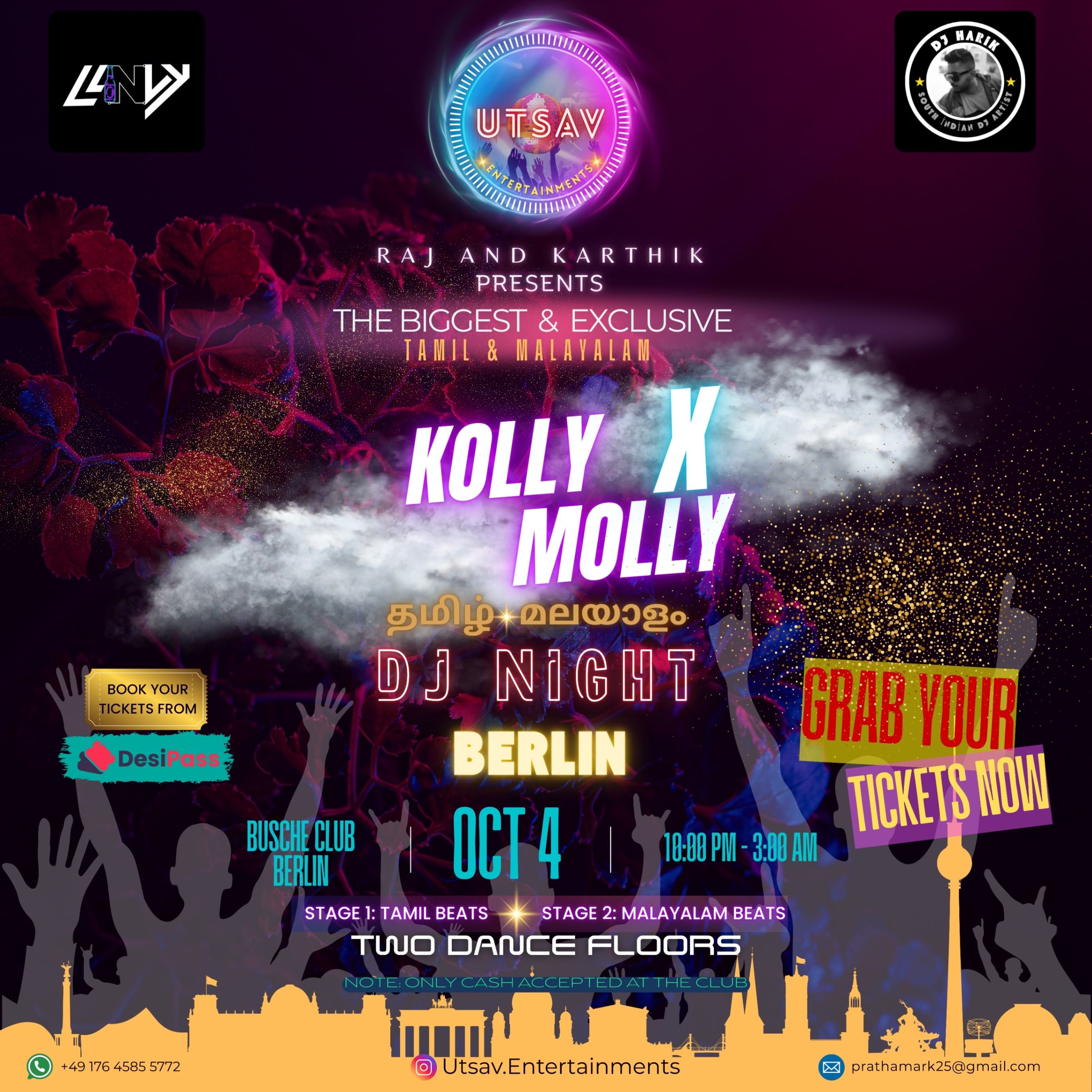 KOLLY X MOLLY DJ NIGHT