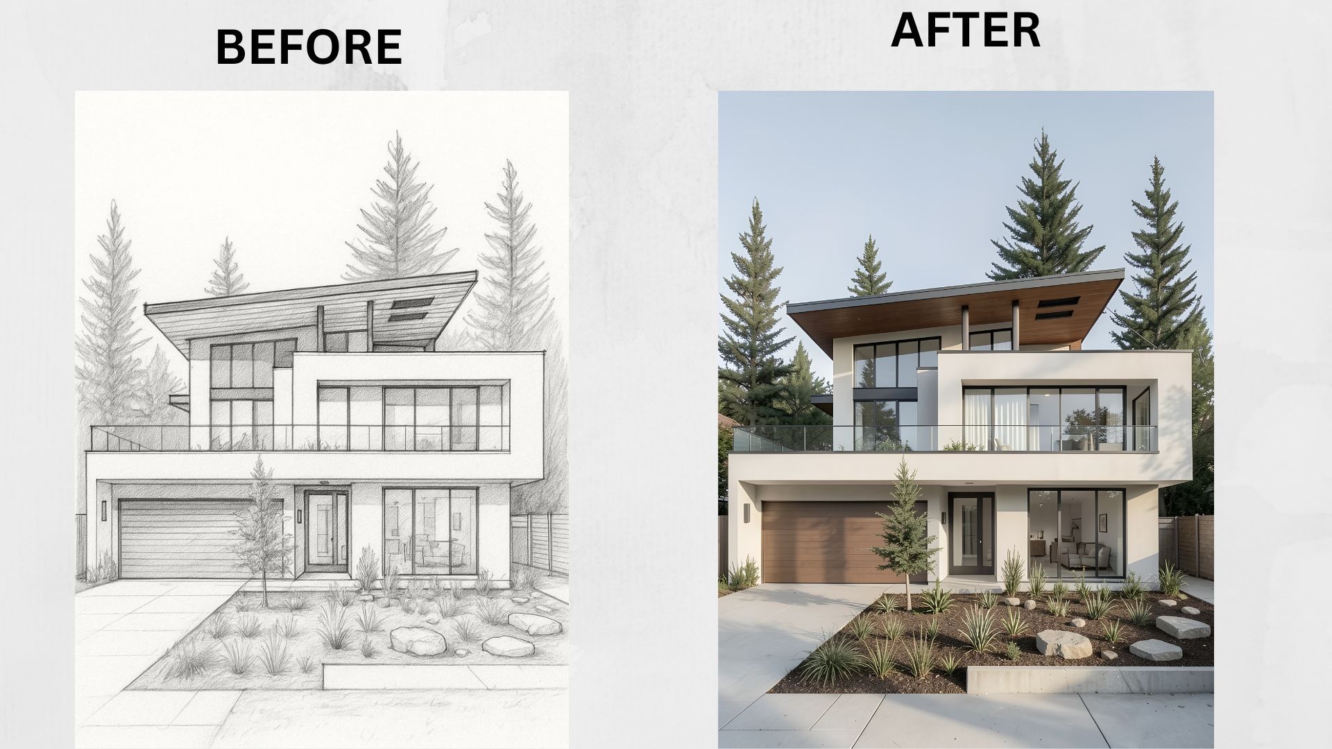 Elevation Rendering in Architecture with CADXAI | CADX
