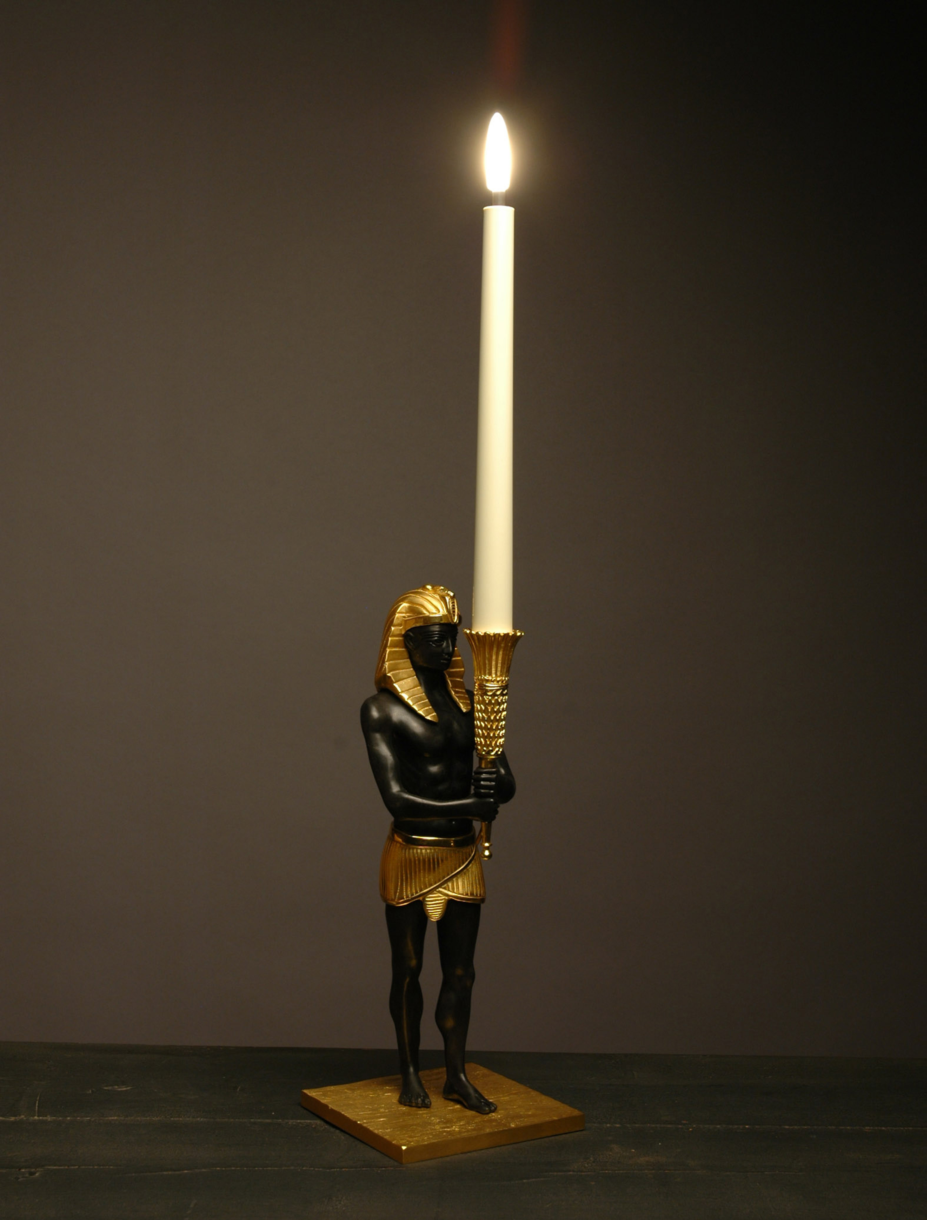 Egyptian Candle Stick | Mathieu Lustrerie