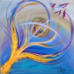 Ascending Heaven, by the artist Christine Cloutier | Gallea