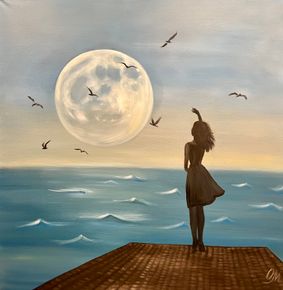 Moon rhapsody 2, by the artist Olga Muhortyh | Gallea