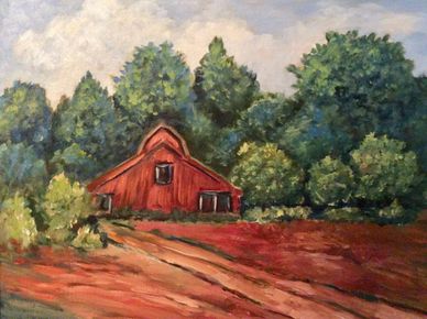 Hazelmere Farm, by the artist Linda Morris | Gallea