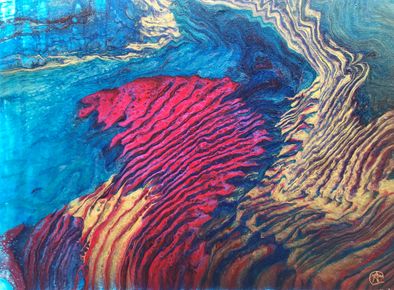 Aquarius, by the artist Anne-Marie Charland | Gallea