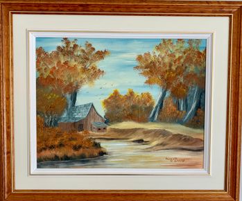 Grange d’automne, by the artist PST-A | Gallea