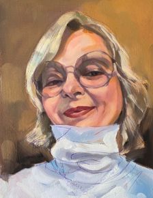 Autoportrait, by the artist Ana Maria Balint | Gallea