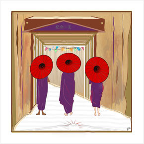 Eternal Walk, by the artist John Raso | Gallea