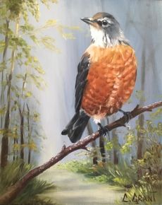 Merle majestueux, by the artist Carole Grant | Gallea