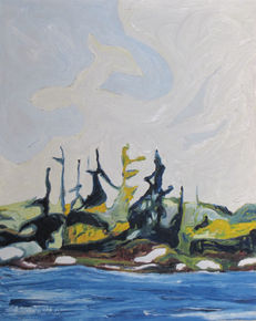 Standing By The River, by the artist François Fournier | Gallea