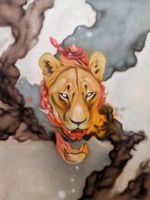 Félin, by the artist Nicolas Durand | Gallea